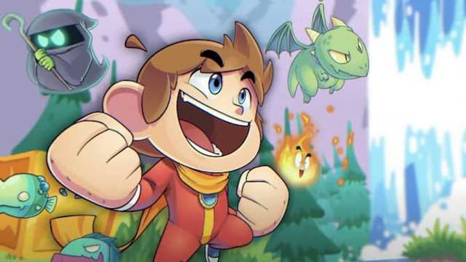 Classic Sega Master System Platformer ALEX KIDD IN MIRACLE WORLD Makes ...