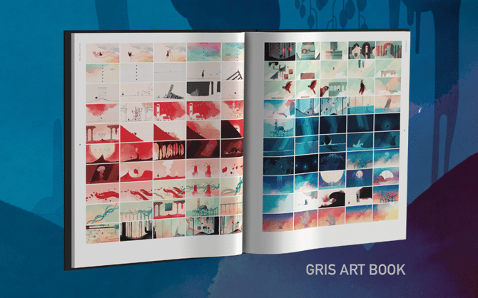 GRIS: Nomada Studio Gives Us A Look At The Fantastic Artbook For Their ...