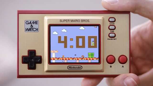 GAME & WATCH: SUPER MARIO BROS - Nintendo Gives Us A Closer Look At The ...
