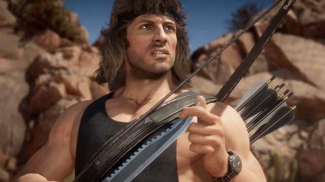 MORTAL KOMBAT 11: ULTIMATE - John Rambo Is Ready To Hunt In New, And ...