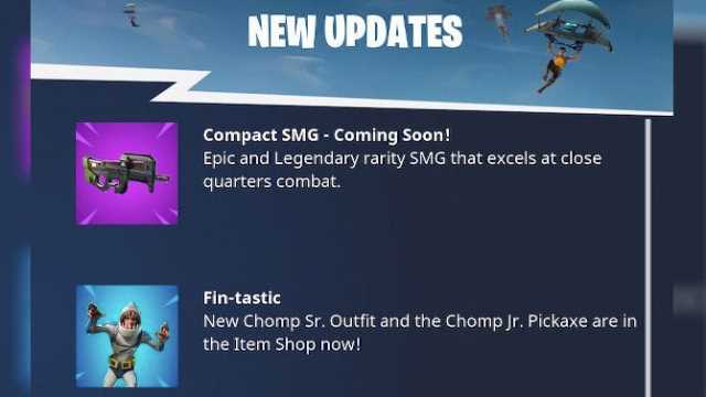 FORTNITE: Compact SMG And Slurp Juice Buff Coming In BATTLE ROYALE ...