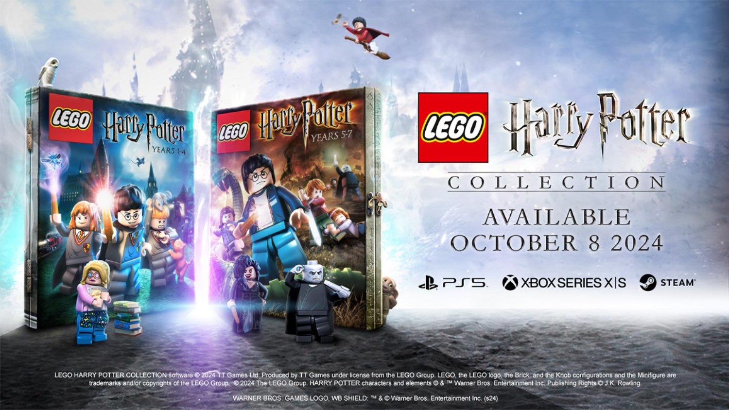 LEGO HARRY POTTER COLLECTION Coming To PS5, Xbox Series X|S, And PC In ...