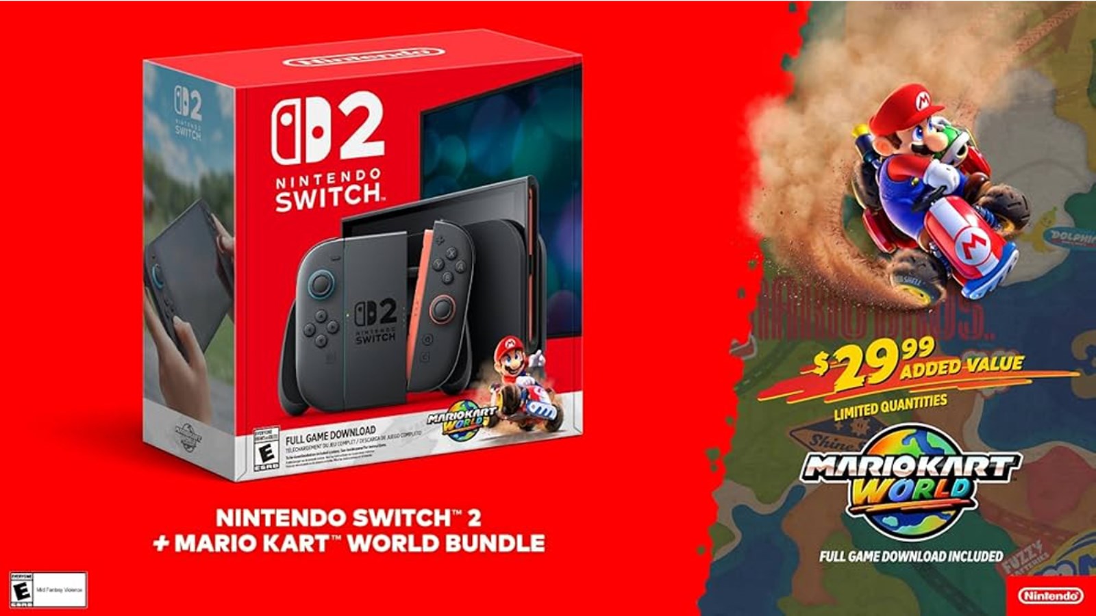 NINTENDO SWITCH 2 + MARIO KART Bundle Drops To All-Time Low Price After ...