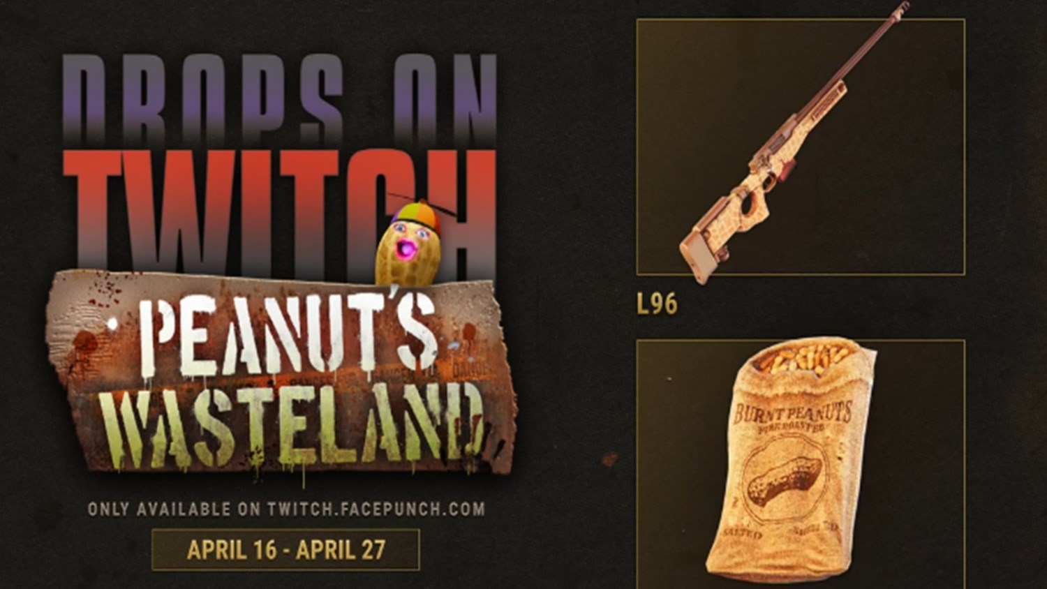 Rust Twitch Drops Have Returned With TheBurntPeanut ‘Peanut’s Wasteland ...