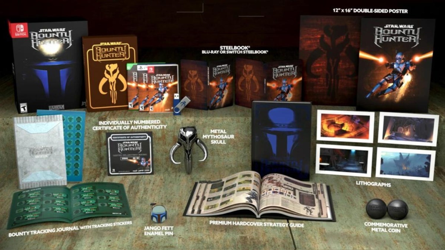 STAR WARS: BOUNTY HUNTER Physical Editions Announced With Pre-Order Now ...
