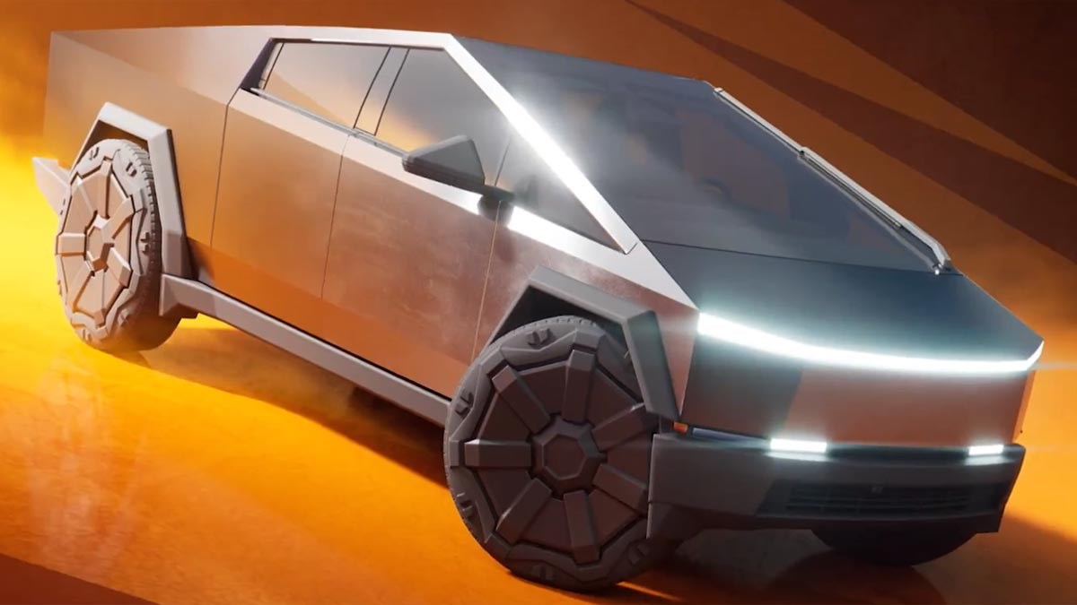 Tesla's Cybertruck Is Coming To FORTNITE And ROCKET LEAGUE This Week